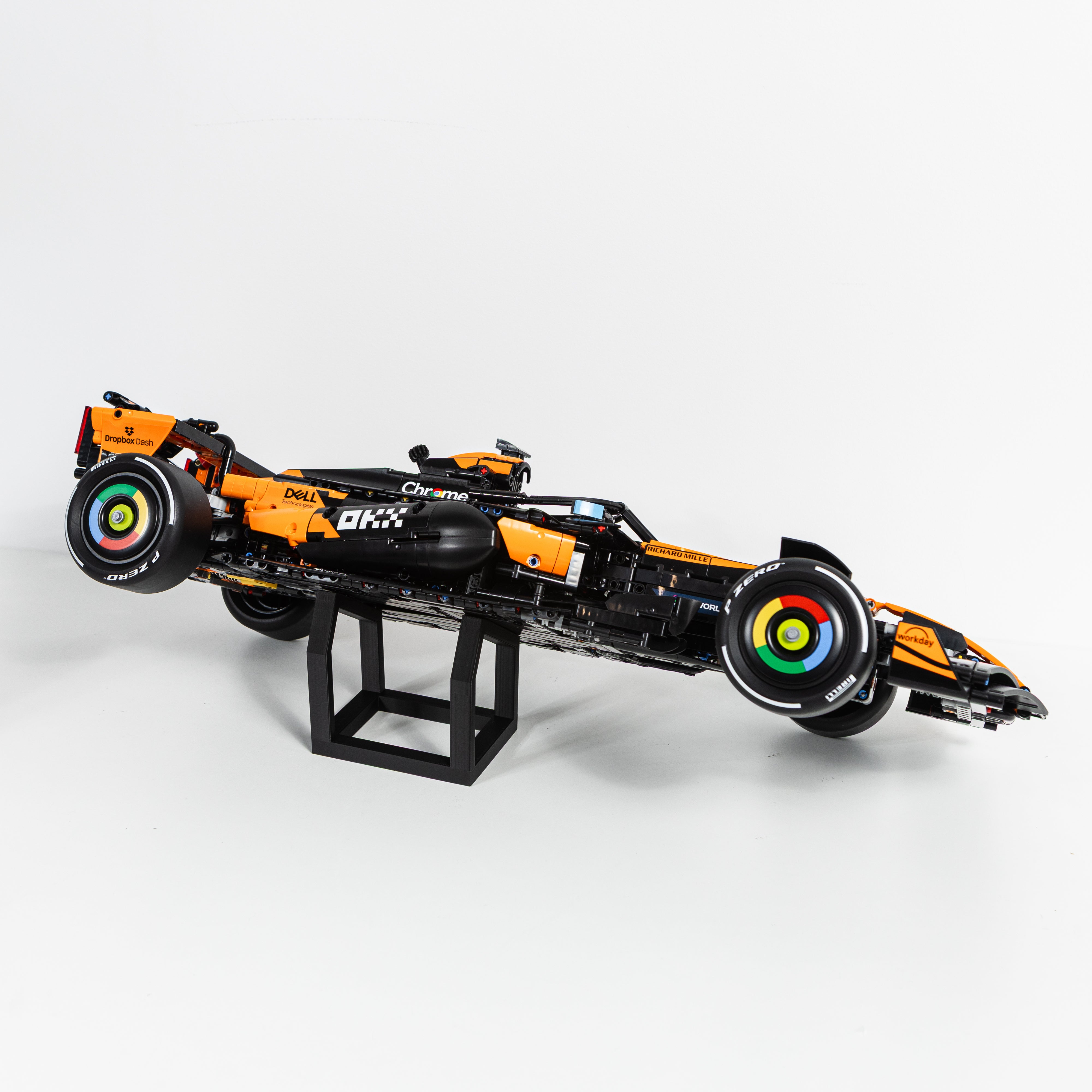 Display Stand Compatible with LEGO Technic McLaren F1 42228 – Brickify