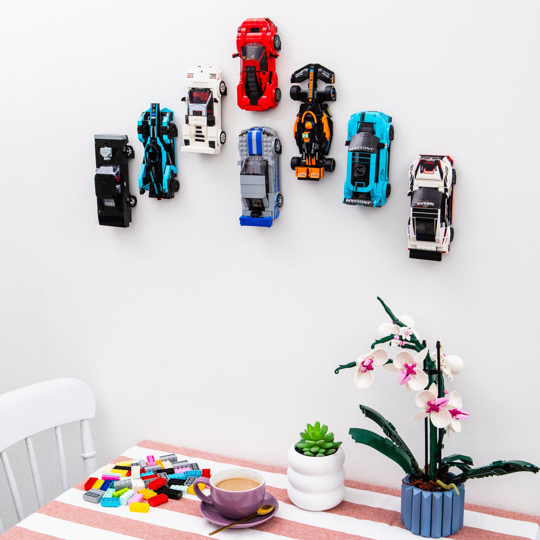 Bricky: Elevate Your Lego World with Unique 3D Printed Wall Mounts ...