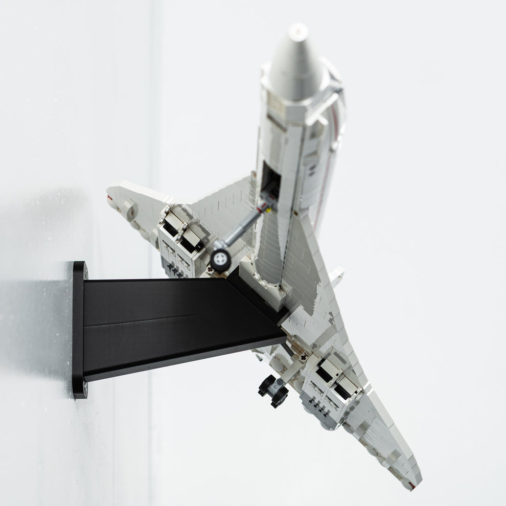 Angled Wall Mount for LEGO Concorde 10318 – Brickify